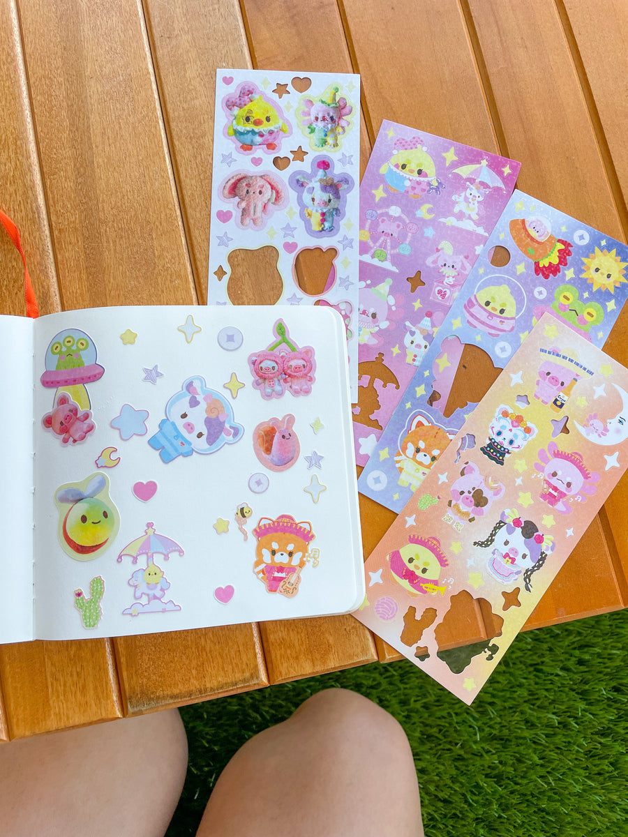 Space Explorers Sticker Sheet – BasuraGang