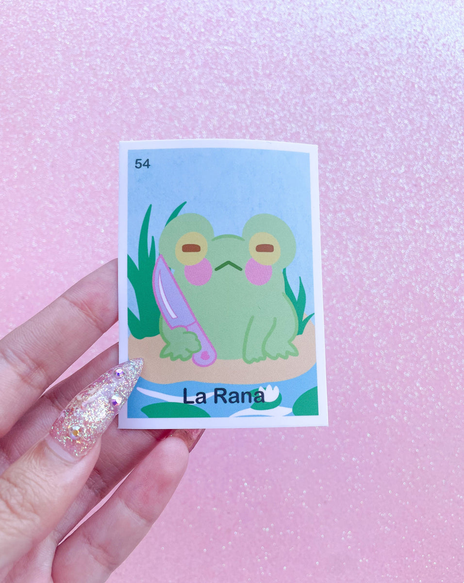 Loteria La Rana Sticker – BasuraGang