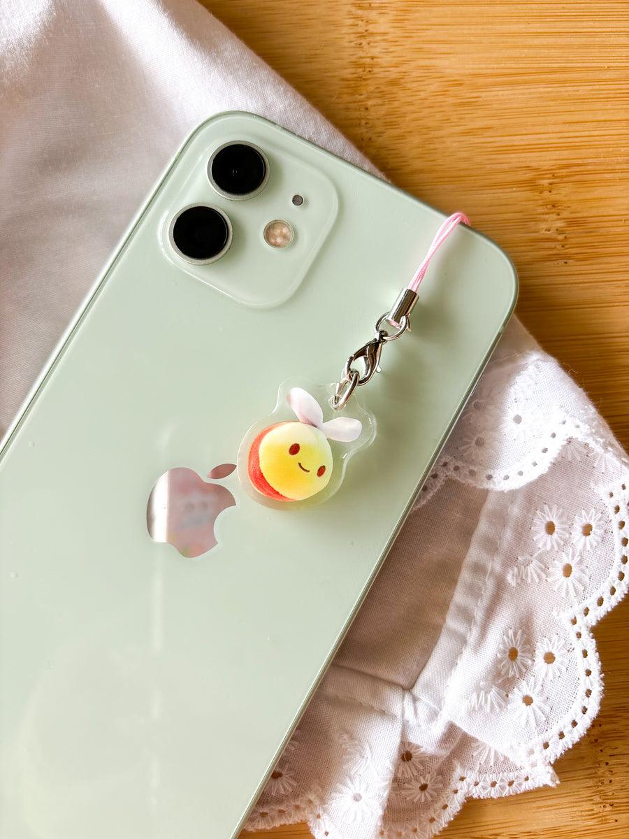 Bee Plushie Phone Charm – BasuraGang