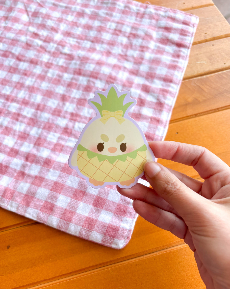 Pineapple Yema Sticker – BasuraGang
