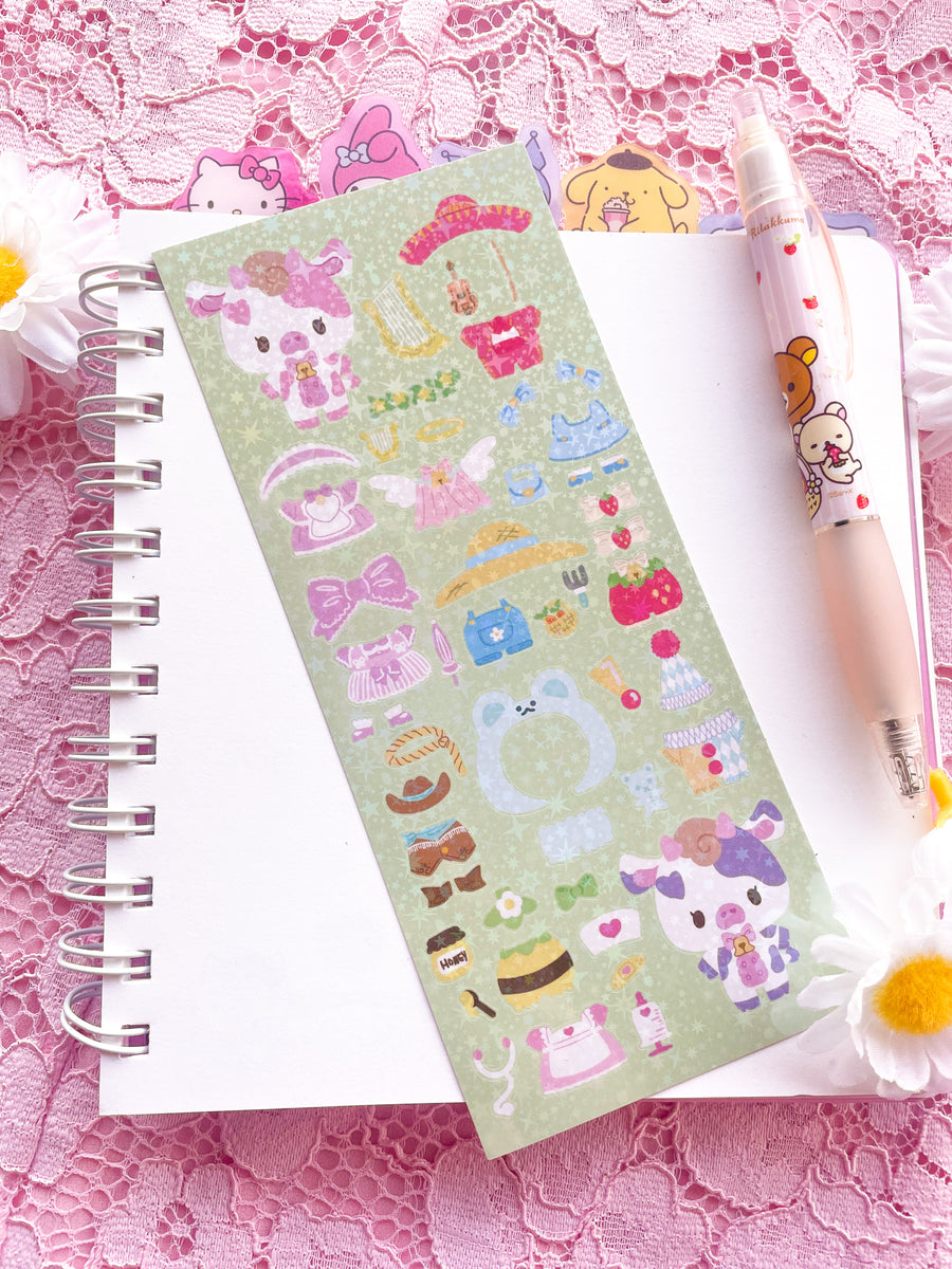 Paper Doll Sticker Sheet – BasuraGang